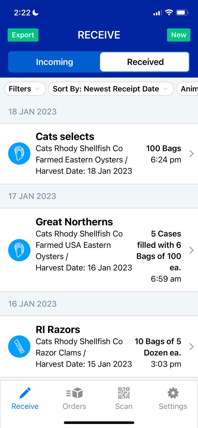 How do I record quantities?